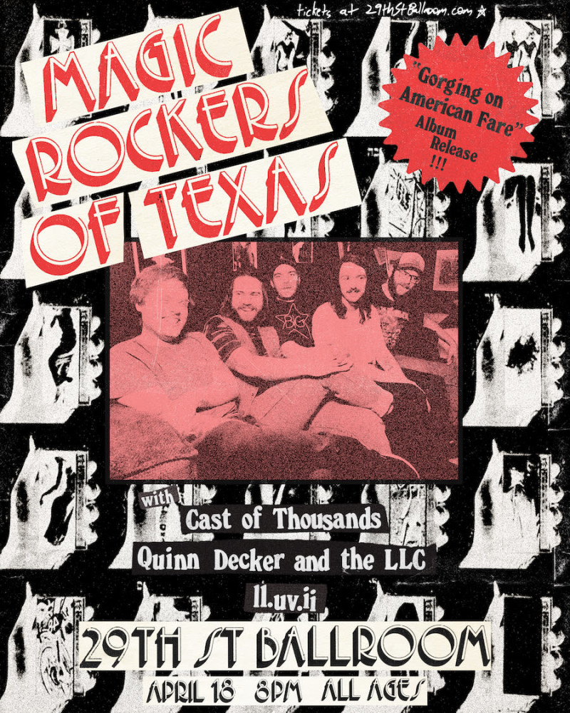 Magic Rockers of Texas (Album Release Show) with Cast of