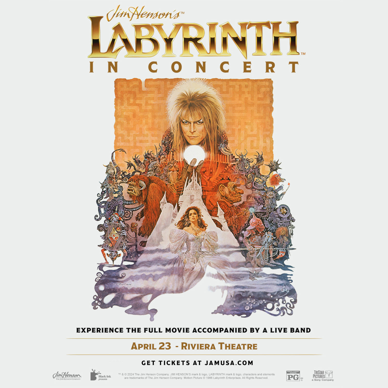Jim Henson’s Labyrinth: In Concert in Chicago at The Riviera