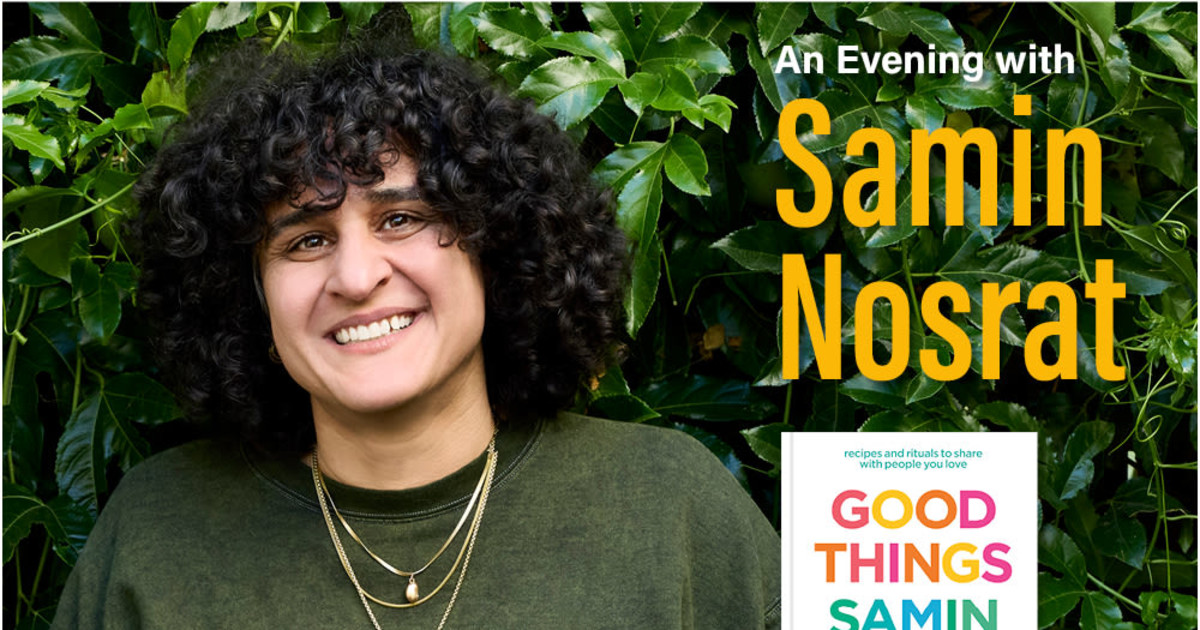GOOD THINGS: An Evening with Samin Nosrat in Austin at Paramount