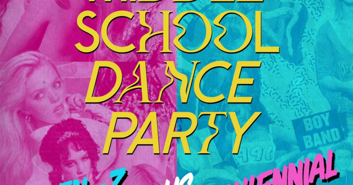 Middle School Dance Party: GEN-Z vs MILLENNIAL in Austin at Cheer
