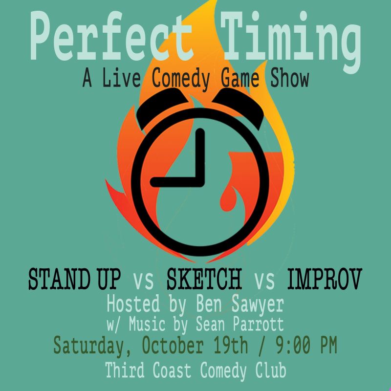 Prefect Timing: A Live Comedy Game Show / Improv vs Standup vs