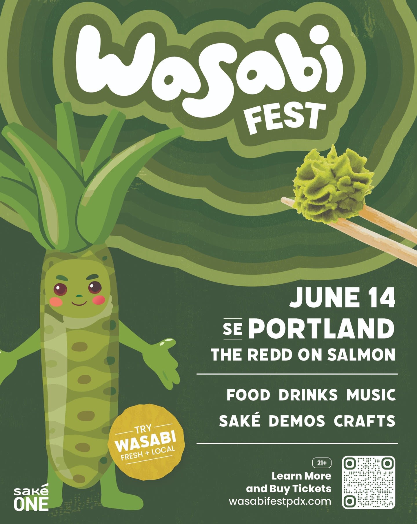 Wasabi Fest in Portland at The Redd on Salmon
