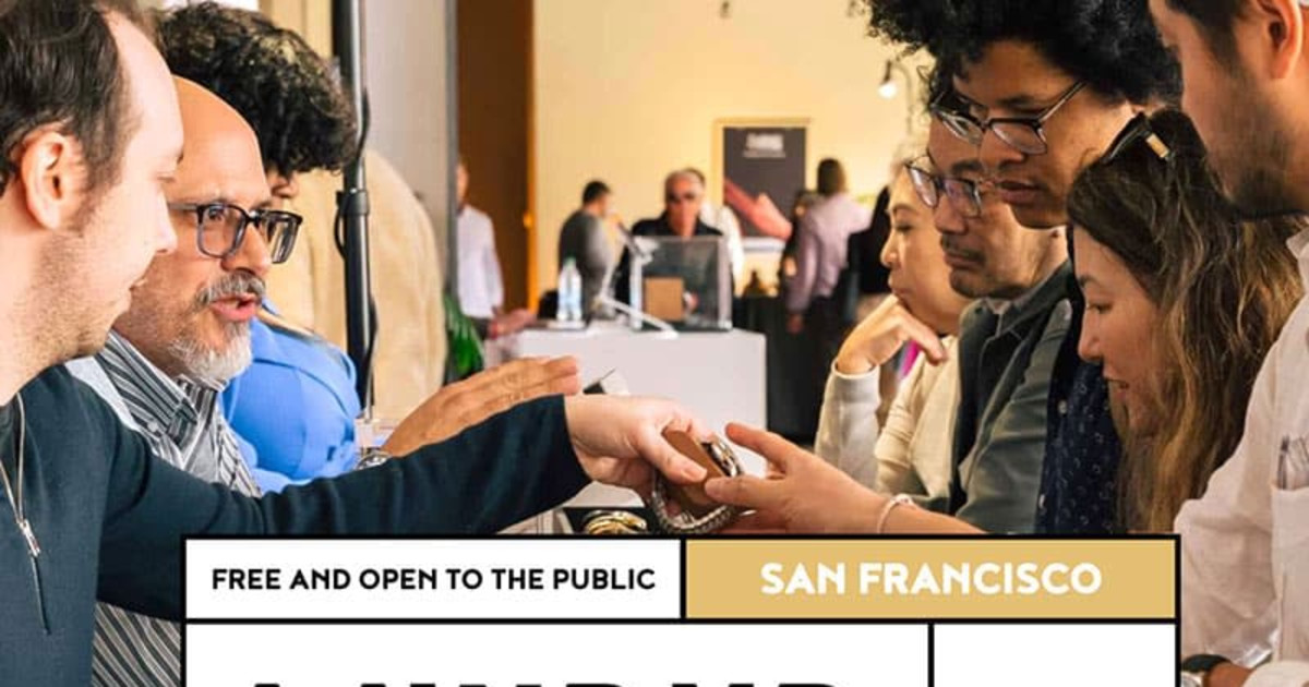 Windup Watch Fair San Francisco 2025 in San Francisco at Fort