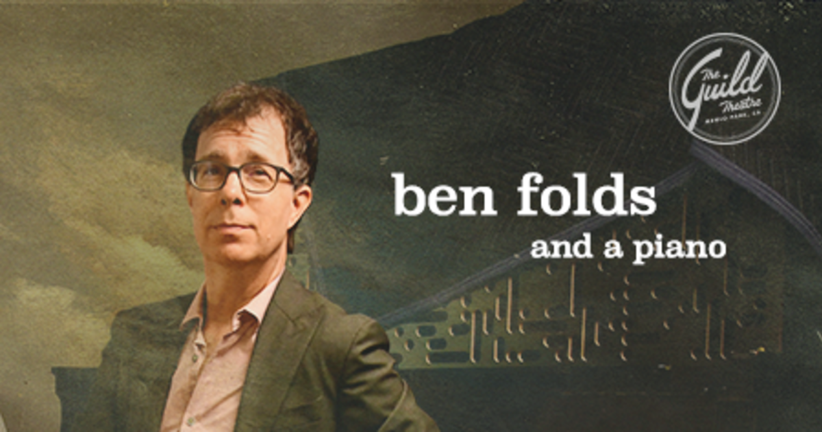Ben Folds & A Piano Tour in Menlo Park at The Guild Theatre