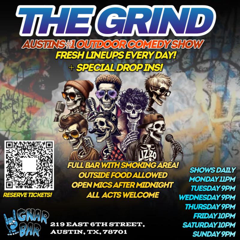 Shred: Gnar Bars All Star Comedy Showcase in Austin at Gnar Bar