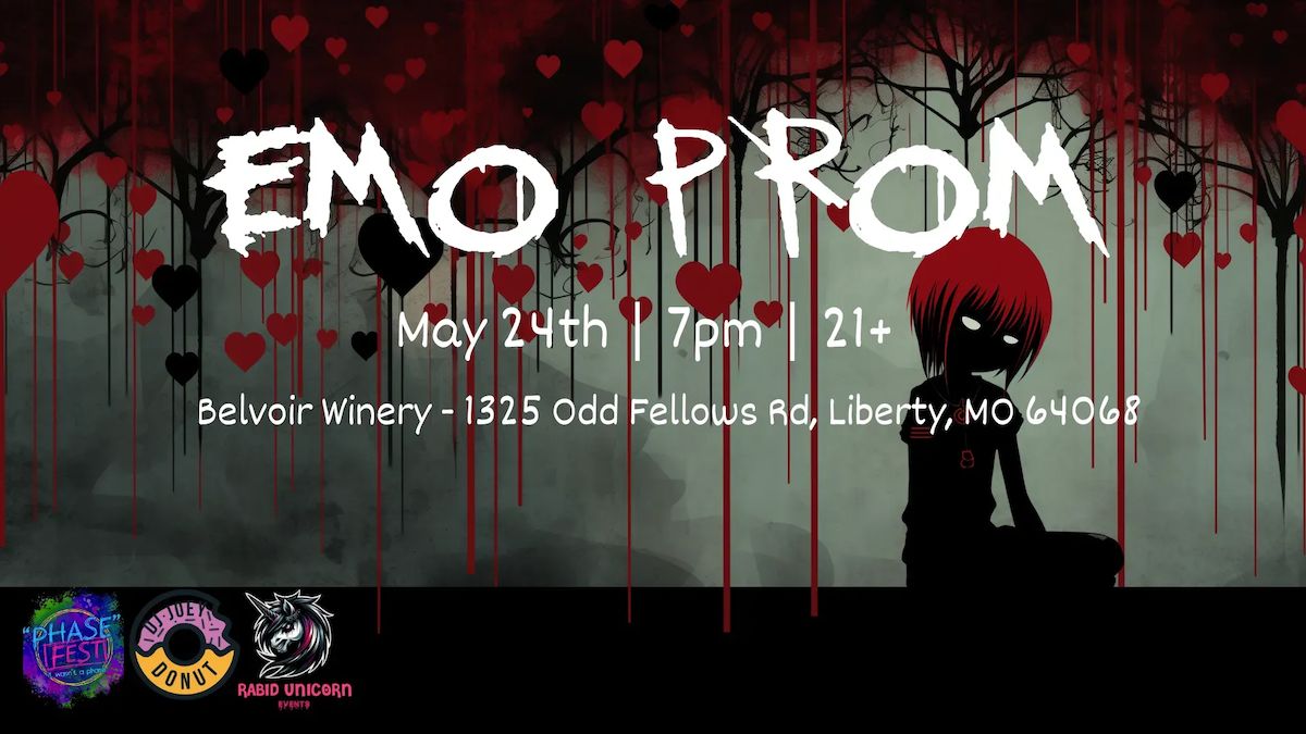 Emo Prom in Liberty at Belvoir Winery