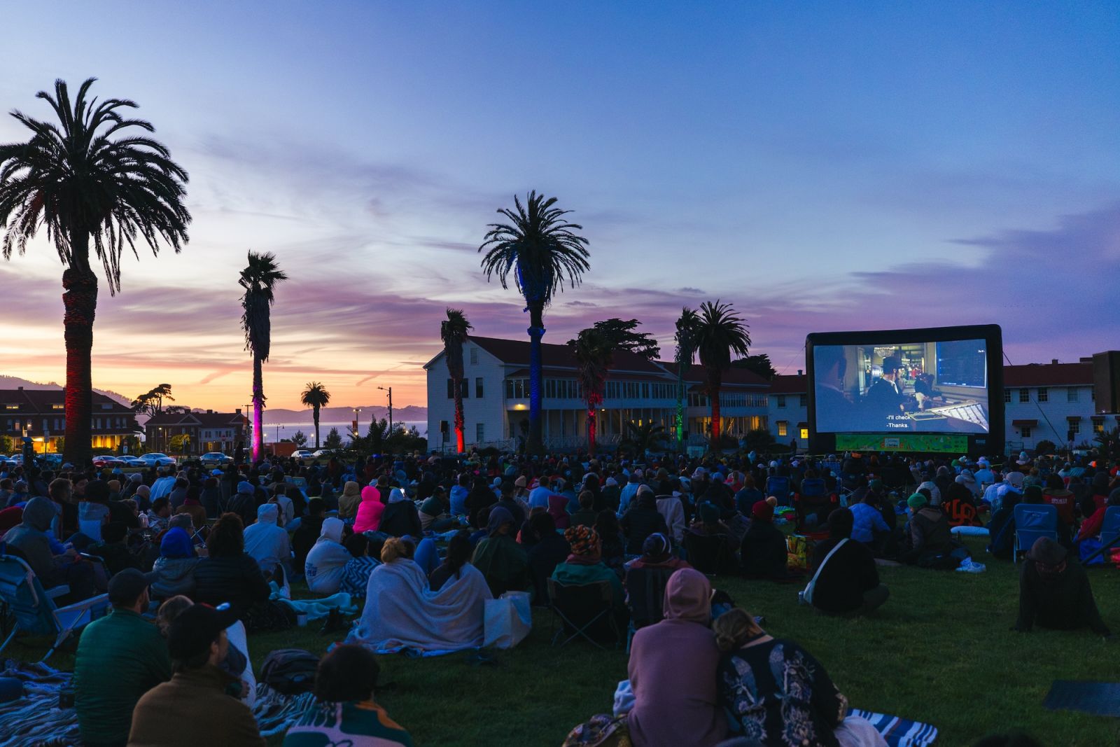 Sundown Cinema: The Fog in The Bay Area at Civil War Parade Ground