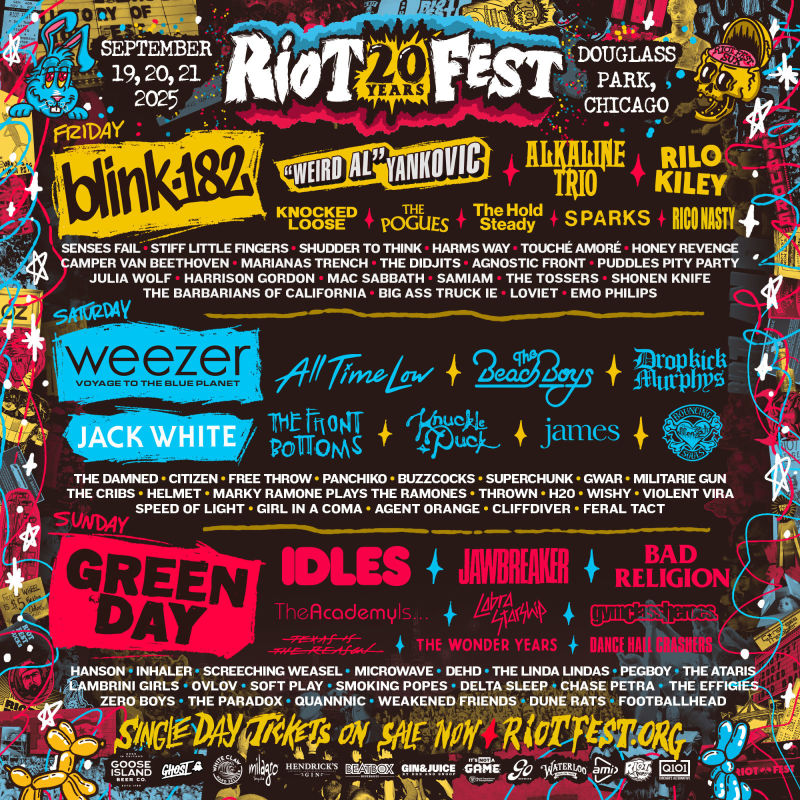 Riot Fest 2025 in Chicago at Douglass Park, Chicago