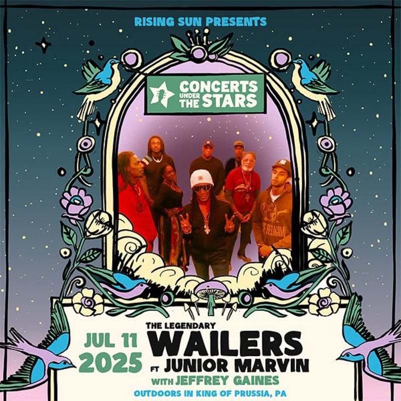 The Legendary Wailers ft. Junior Marvin in King of Prussia at