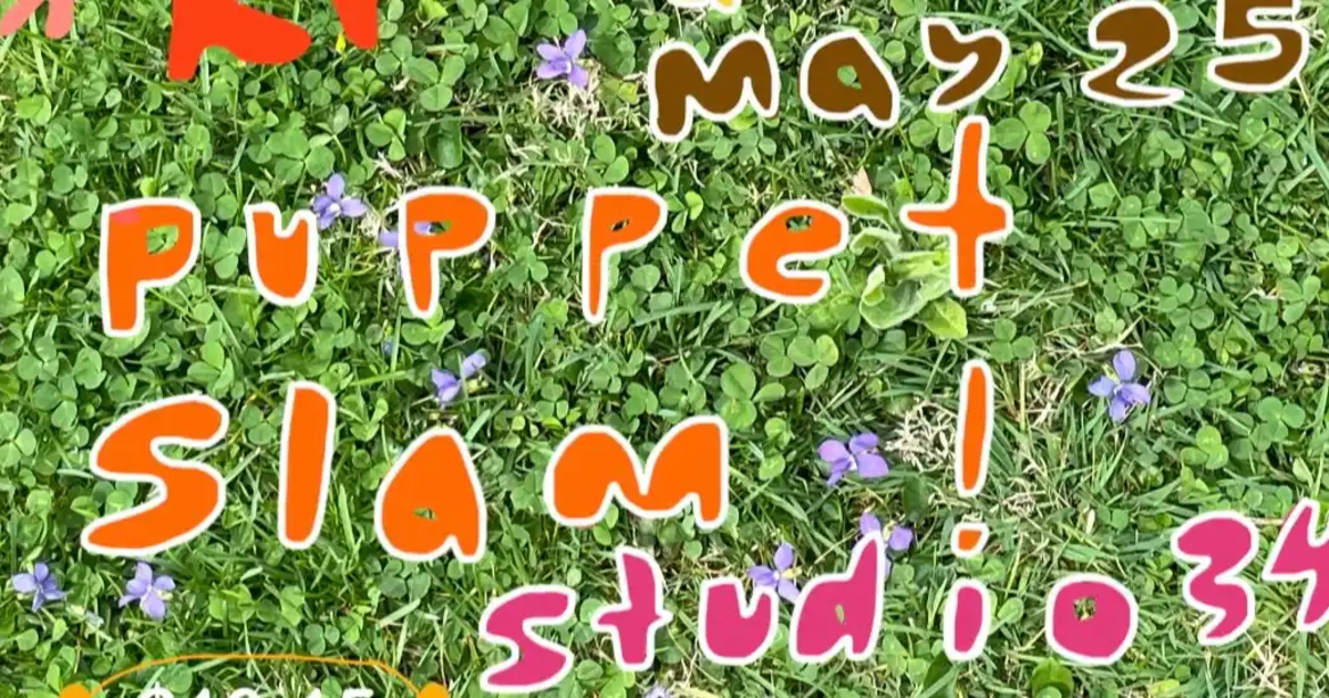 Philly Puppet Slam: May 2025 in Philadelphia at Studio 34