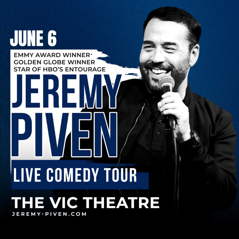 Jeremy Piven: Live Stand-Up Tour in Chicago at The Vic Theatre