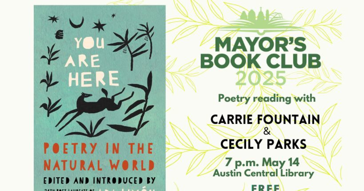 Austin poets Carrie Fountain and Cecily Park, who are featured in