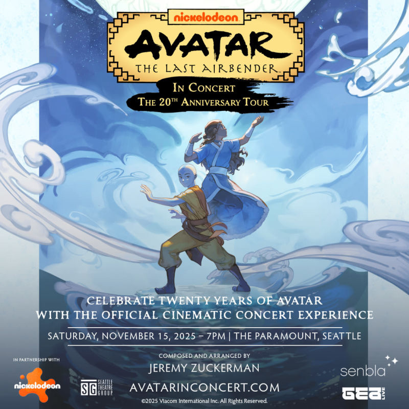 Avatar The Last Airbender in Concert in Seattle at Paramount