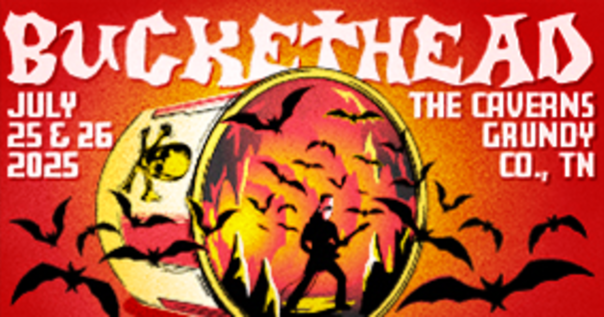 buckethead caverns poster