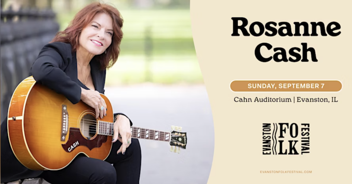 Rosanne Cash in Chicago at Cahn Auditorium