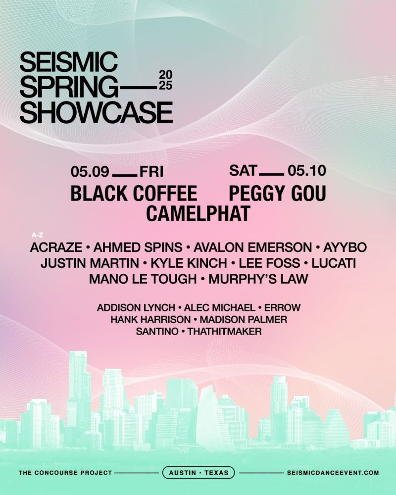 Seismic Spring Showcase 2025 in Austin at The Concourse Project
