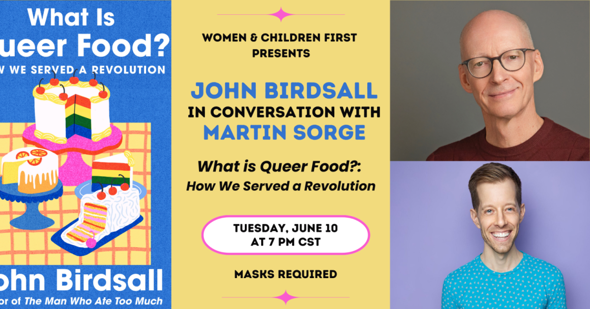 What Is Queer Food?: How We Served a Revolution by John Birdsall in