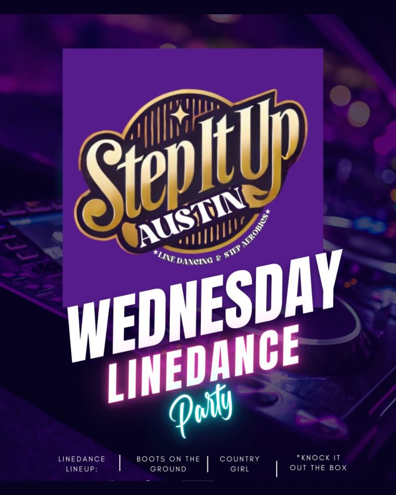 Step It Up Austin: Line Dancing + Step Aerobics Class at Hanovers
