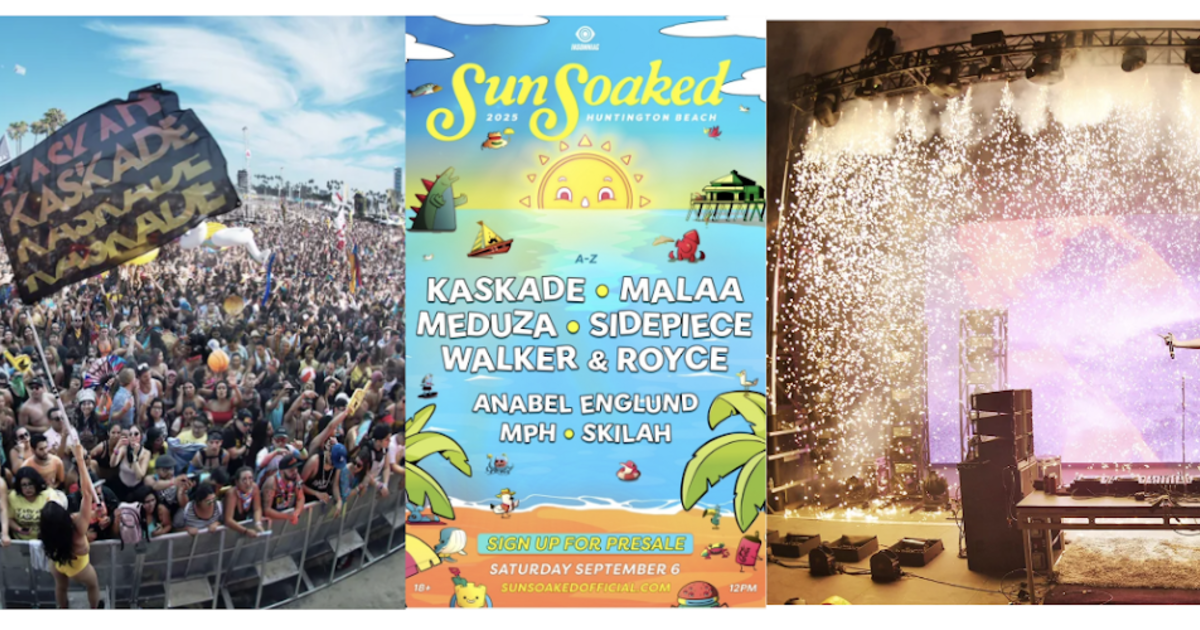 2025 Sun Soaked Festival in Orange County at Huntington State