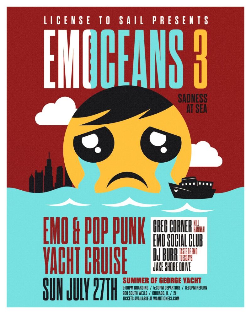 EMOceans 3 - Emo and Pop Punk Boat Cruise in Chicago at Summer of
