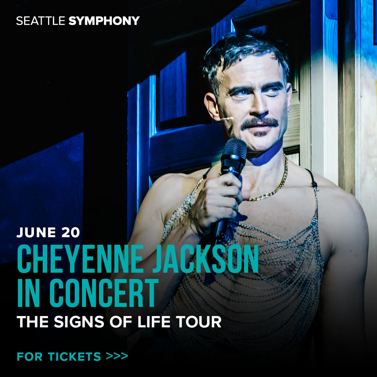 Cheyenne Jackson: Signs of Life in Seattle at Benaroya Hall