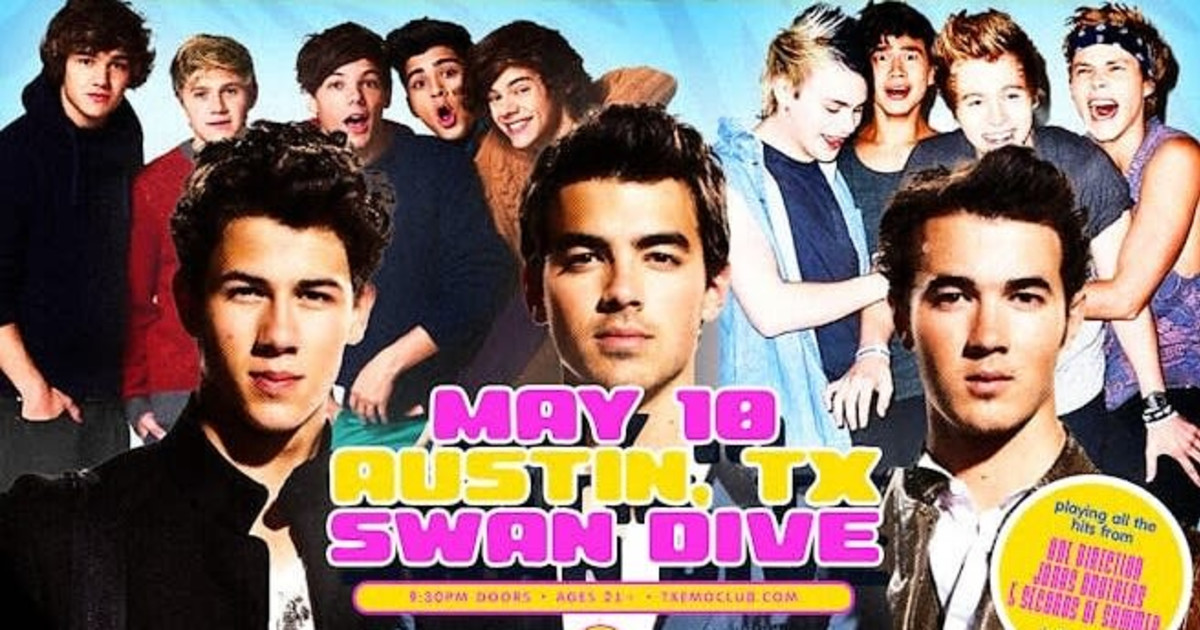 Boy Band Prom in Austin at Swan Dive