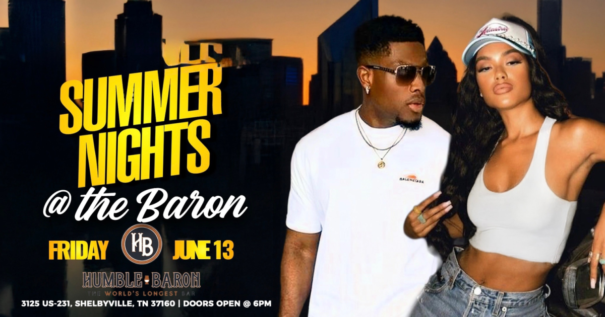 Summer Nights At The Baron Featuring Dj C Wiz & Dj Darryl Jaye in