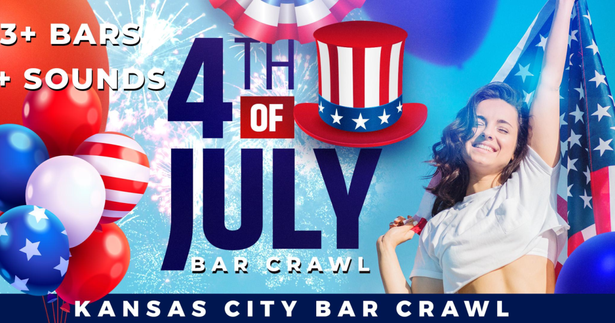 Kansas City 4th of July Day Bar Crawl Party 2025 in Kansas City at