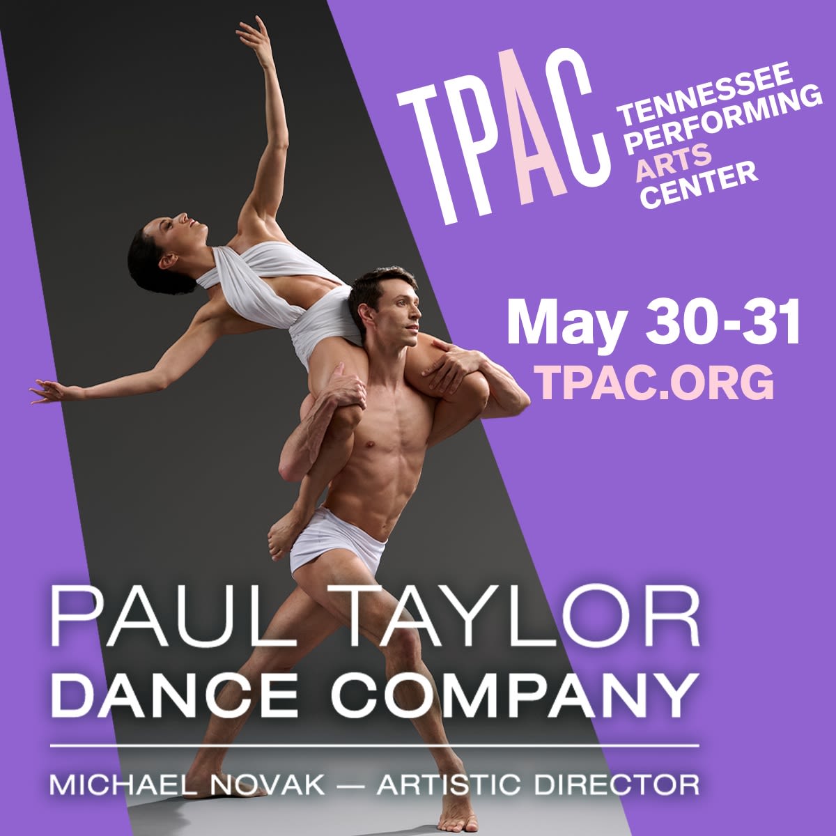 Paul Taylor Dance Company in Nashville at TPAC - Tennessee