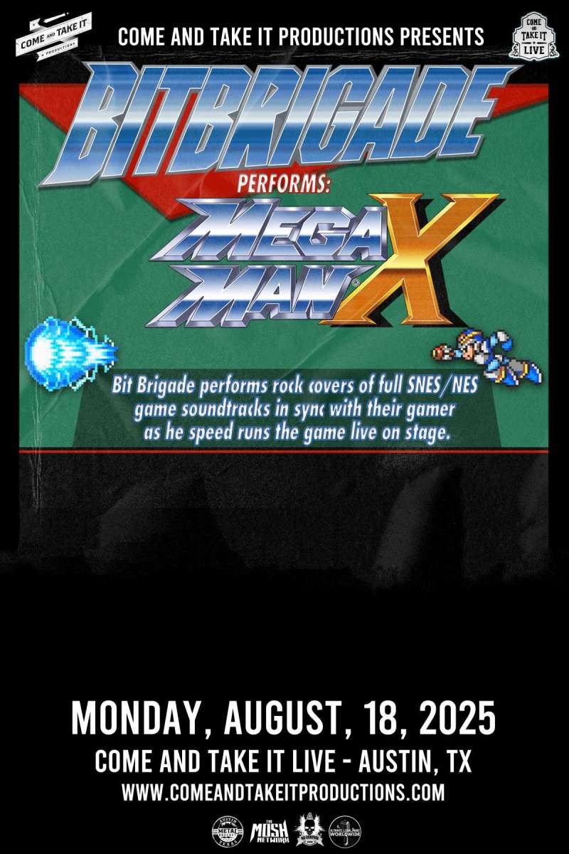 BIT BRIGADE: Performs Mega Man X in Austin at Come and Take It Live