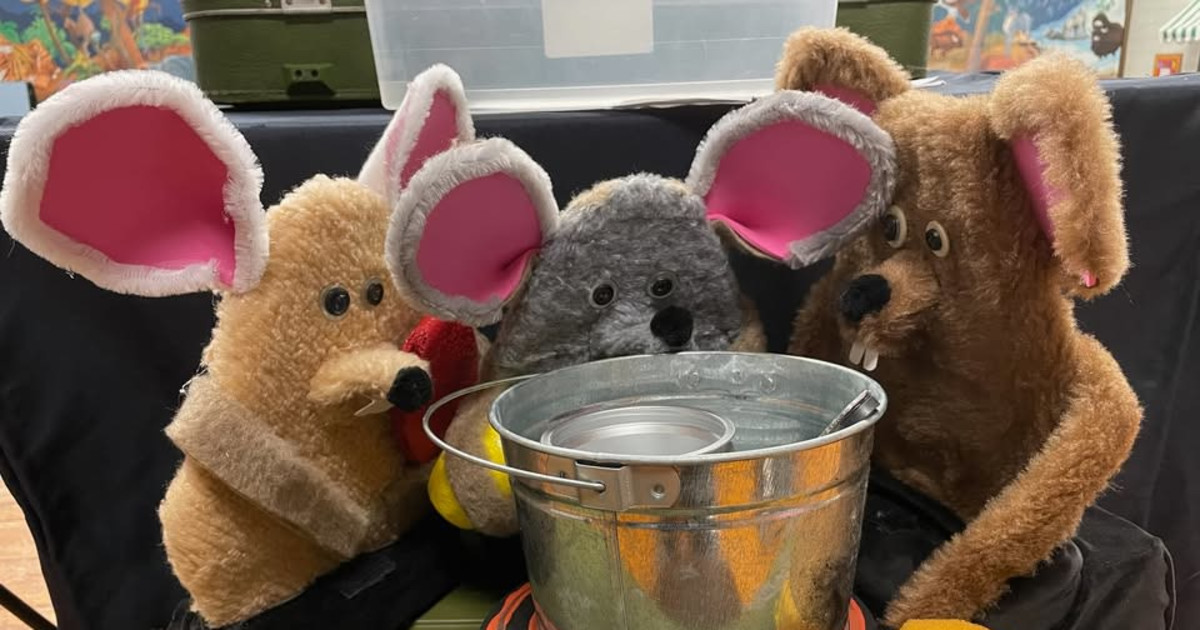 “Mouse Tales” - Puppet Show & Finger Puppet Workshop in