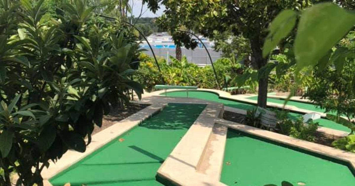 Two Ten Band in San Antonio at Cool Crest Miniature Golf & Metzger