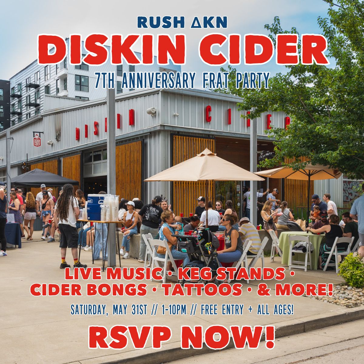 Diskin Cider's 7th Anniversary Party in Nashville at Diskin