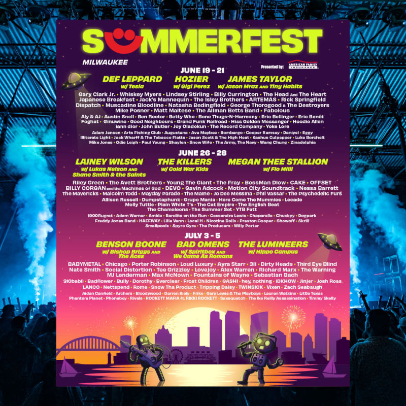Summerfest, The World's Largest Music Festival in Milwaukee at
