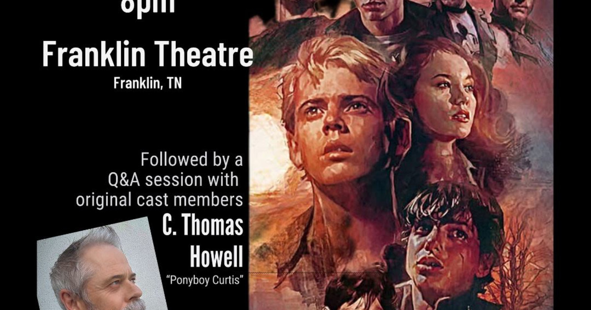 An Evening with C. Thomas Howell featuring 'The Outsiders'