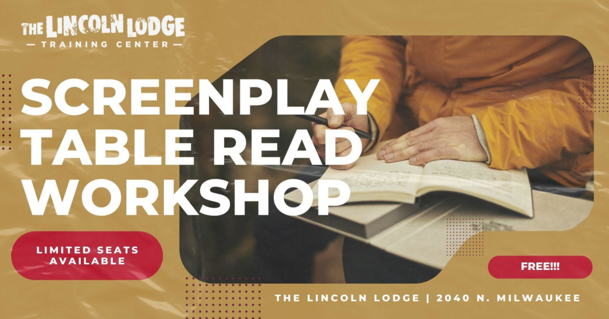 Screenplay Table Read Workshops in Chicago at The Lincoln Lodge