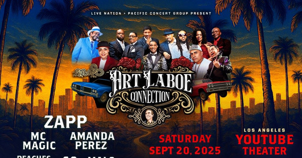 Art Laboe, Zapp, MC Magic, Amanda Perez, Malo, GQ, Peaches and