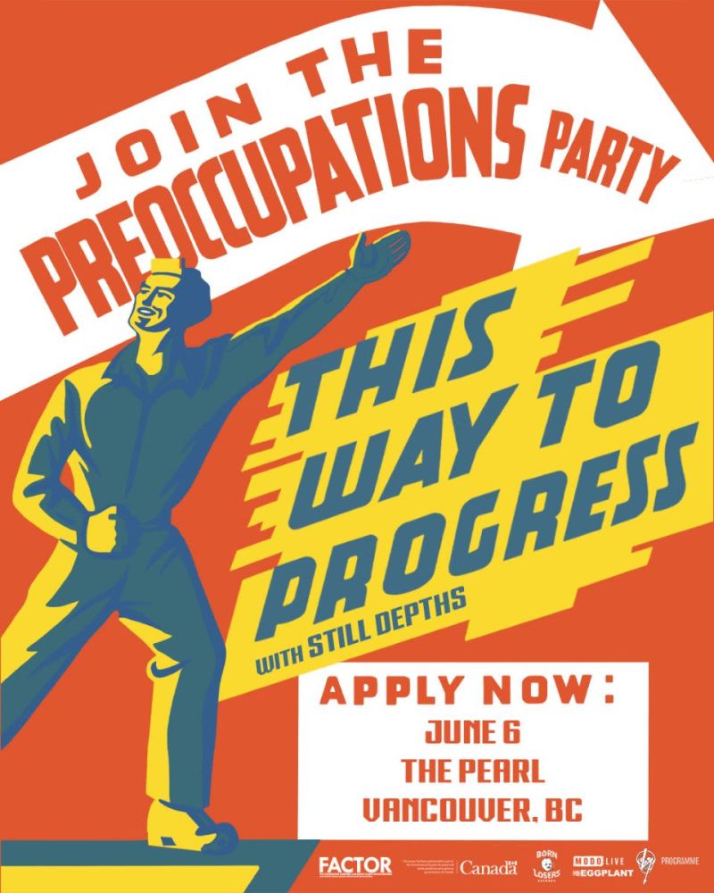 Preoccupations with Still Depths & Hillsboro in Vancouver at The