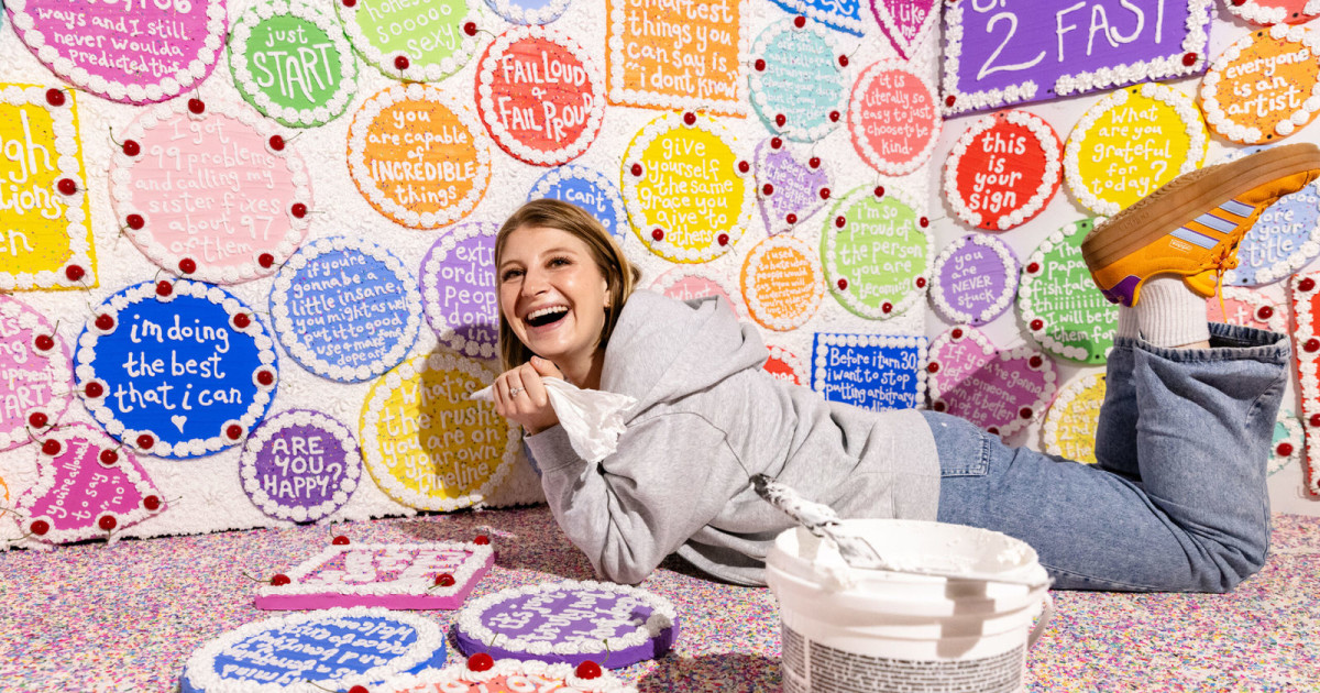 Make Your Own Crappy Cake Art Class (Pride Edition) in Chicago at