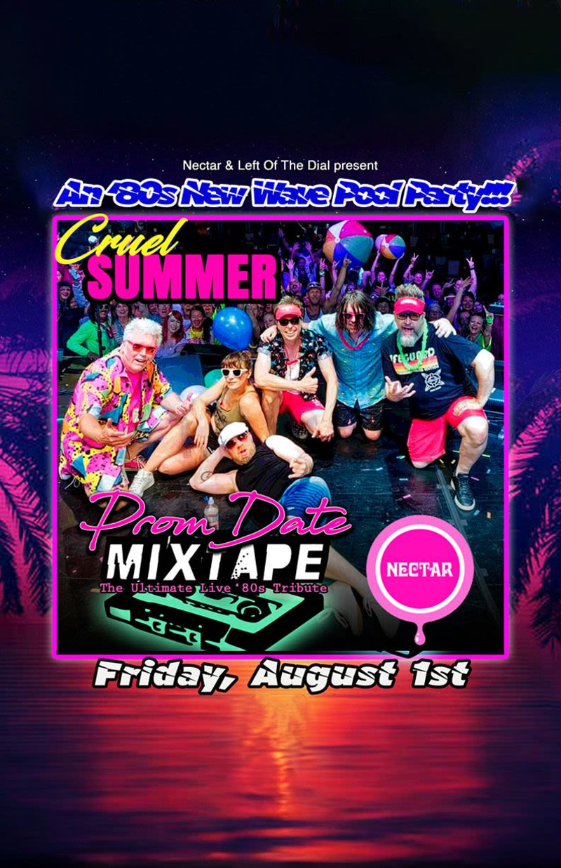 PROM DATE MIXTAPE: 4th Annual '80s New Wave Pool Party in Seattle