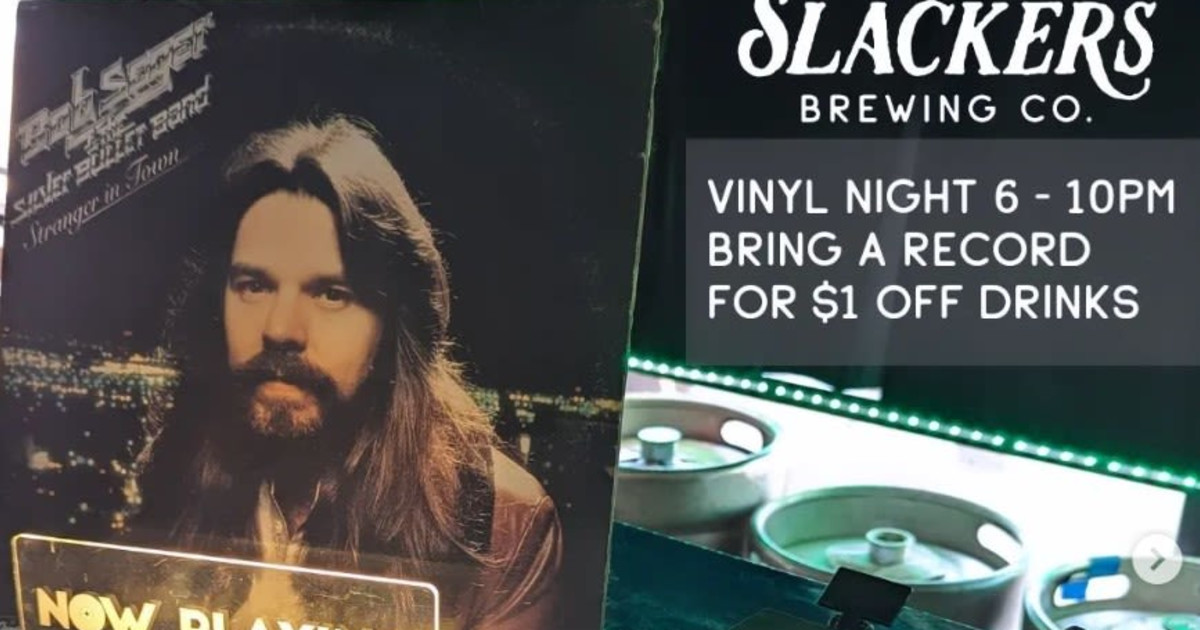Vinyl Night in Austin at Slackers Brewing Co.