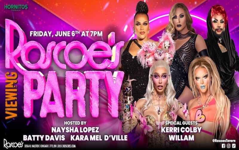 Roscoe's RuPaul's Drag Race All Stars 10 Viewing Party with Kerri