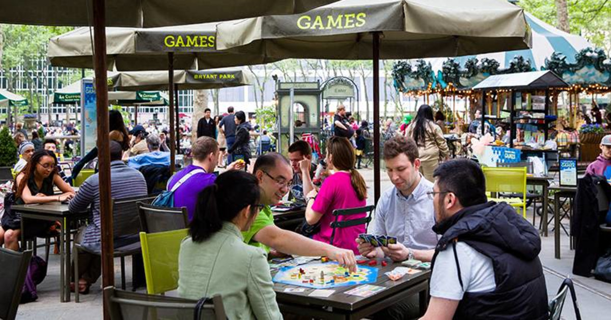 BOTC / New Games Social in New York at Bryant Park
