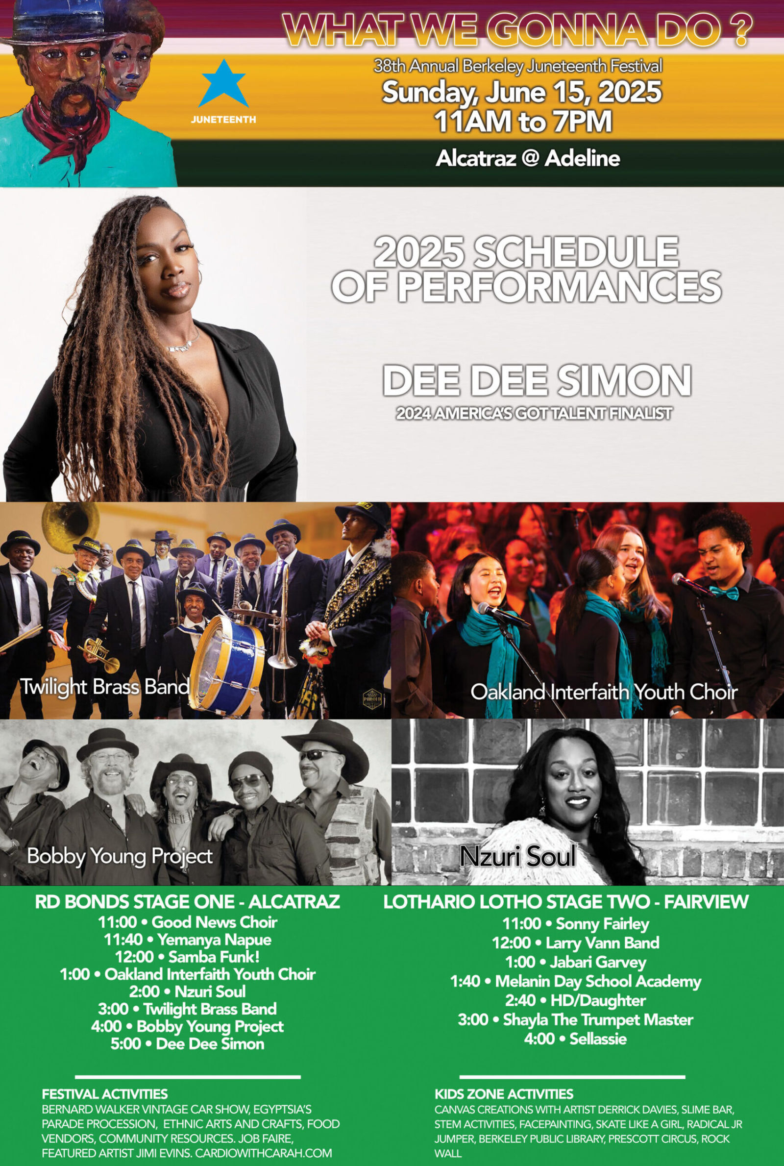 Berkeley Juneteenth Festival in The Bay Area at Berkeley
