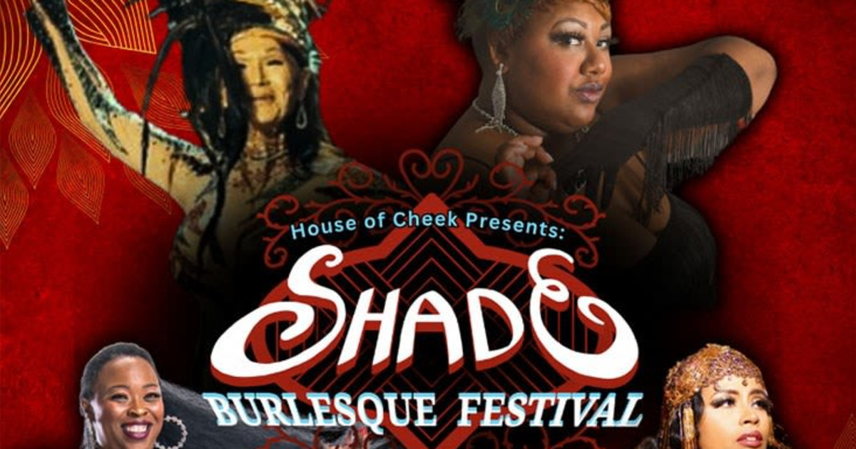 Shade Burlesque Festival in Victoria at The McPherson Playhouse