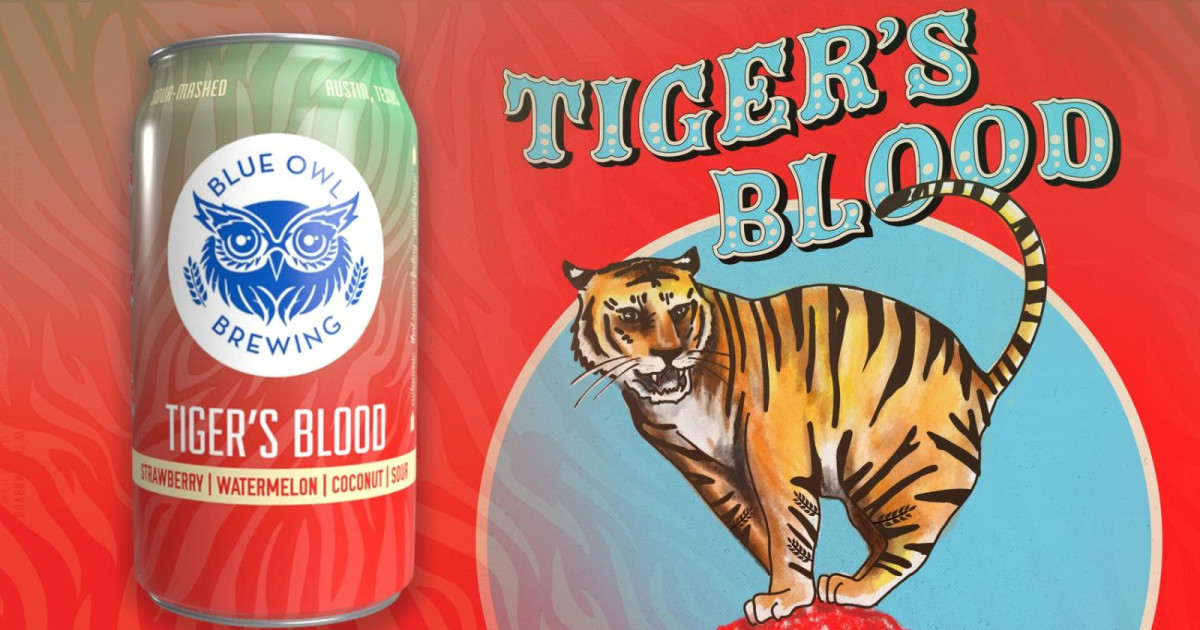 Beer Release: Tiger's Blood in Austin at Blue Owl Brewing