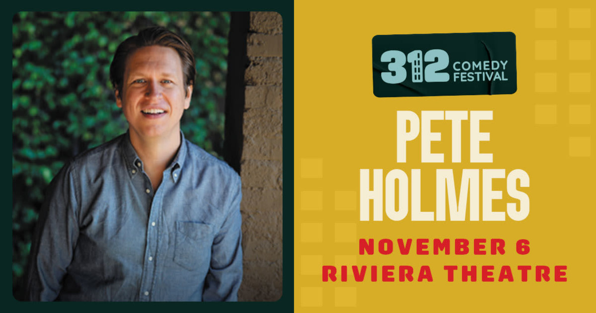 Pete Holmes in Chicago at The Riviera Theatre