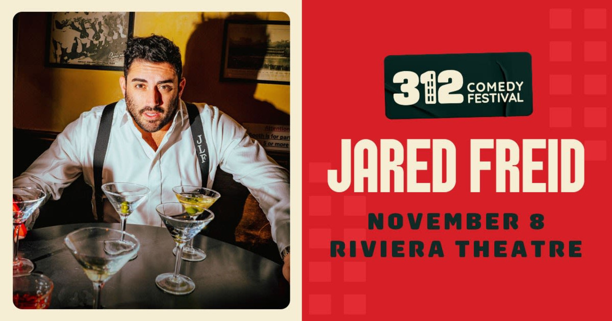 Jared Freid in Chicago at The Riviera Theatre