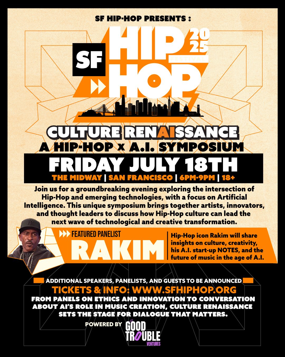 SF Hip-Hop Festival 2025 in San Francisco at The Midway