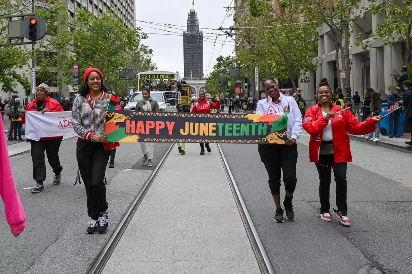 3rd Annual San Francisco Juneteenth Parade in San Francisco at
